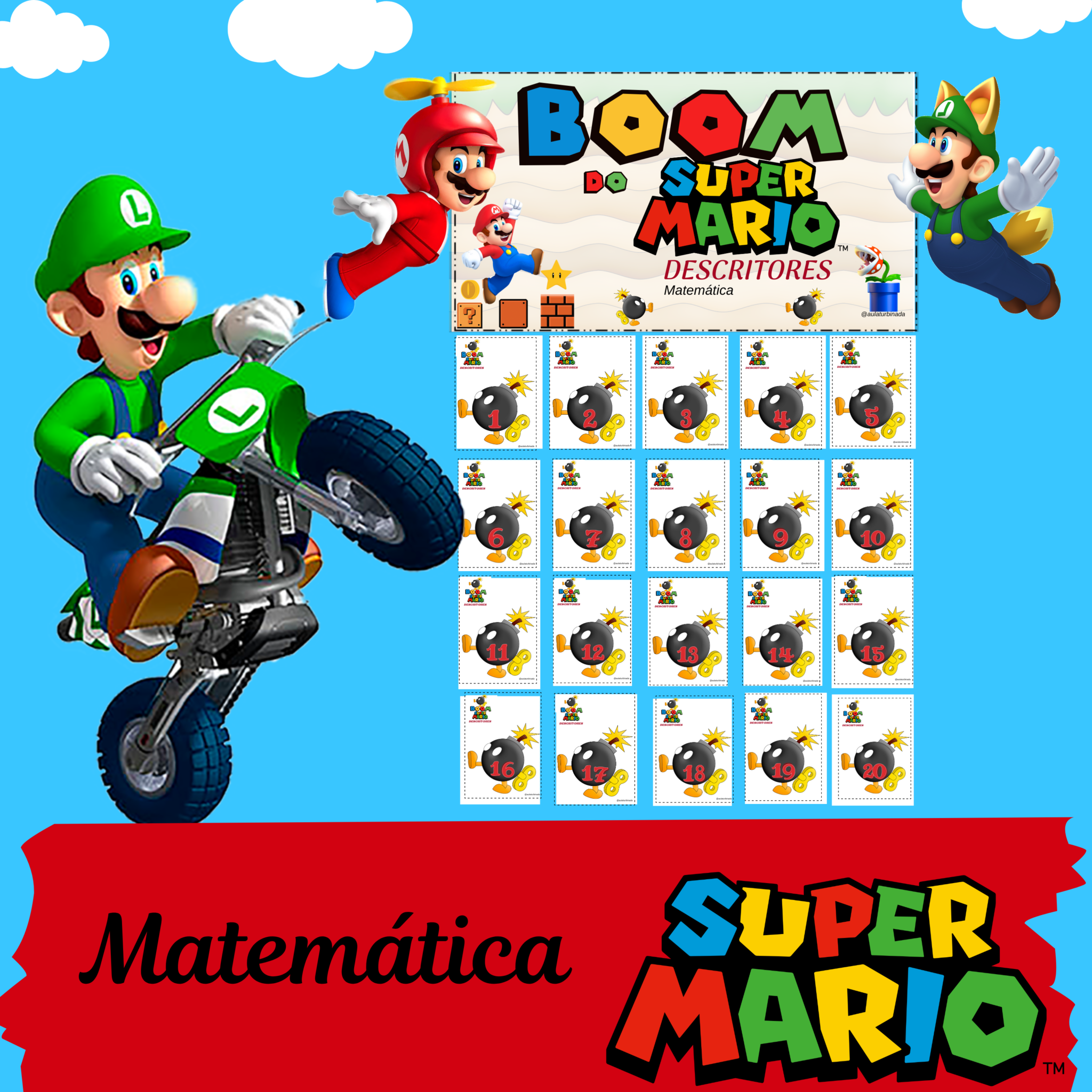 BOOM do Super Mario – Matemática 2° e 3° Ano – Aula Turbinada – Loja de ...